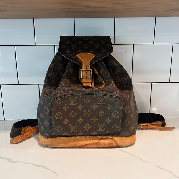Bags | Authentic Louis Vuitton Backpack | Poshmark